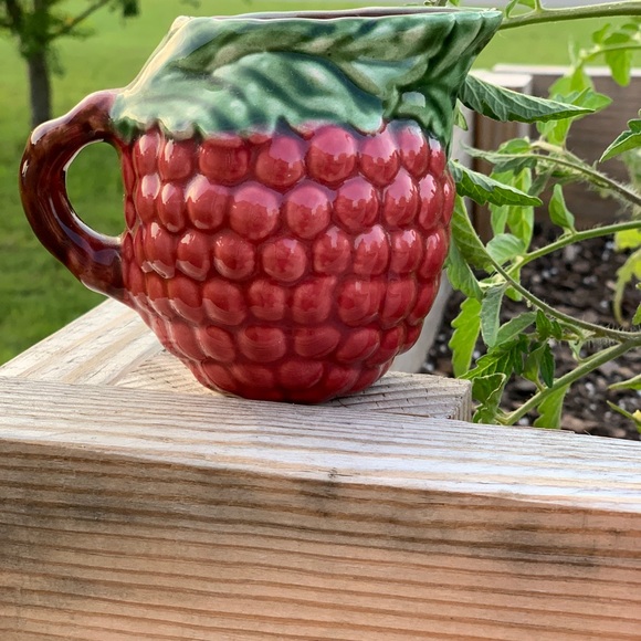 Dining | Vintage Red Grape Tea Set | Poshmark